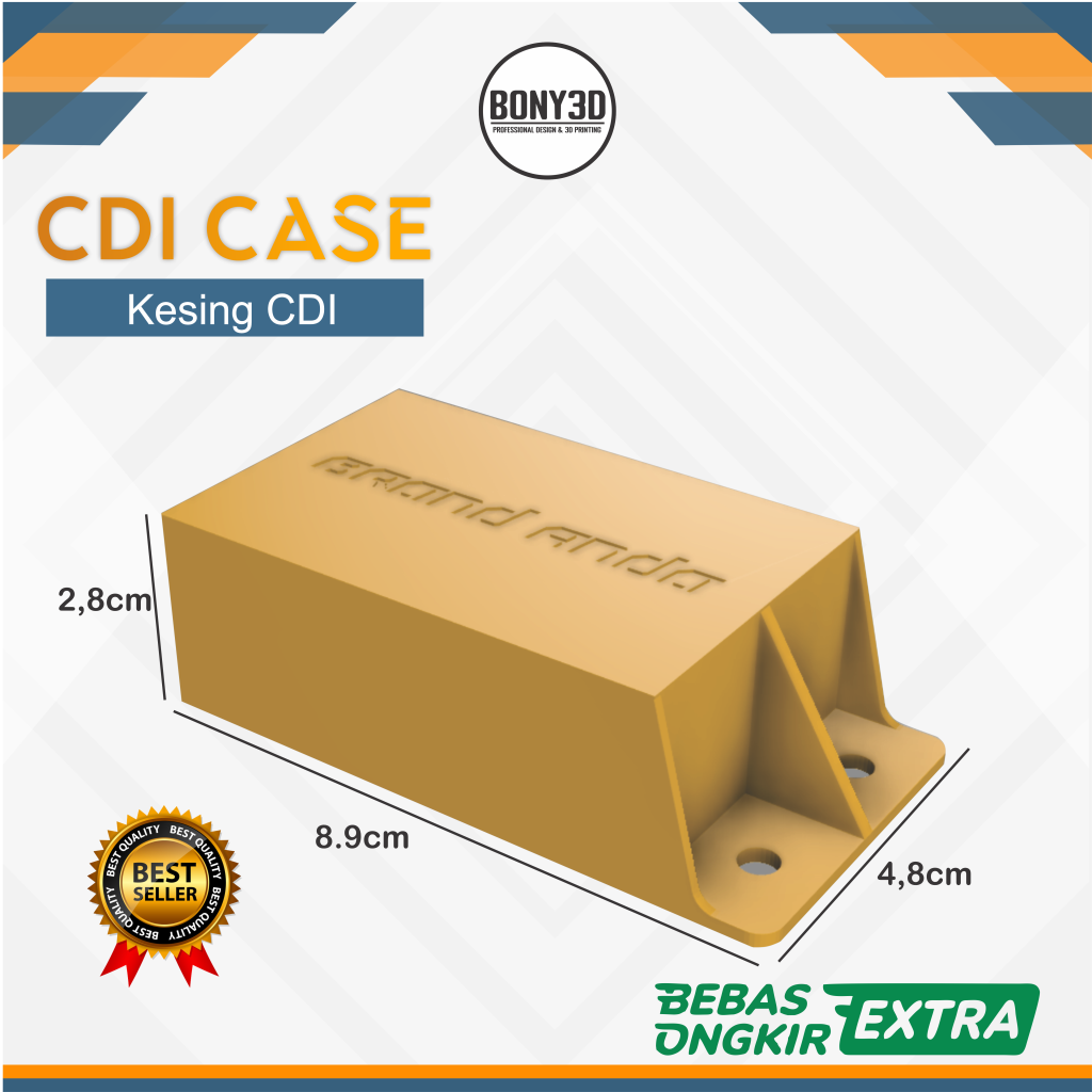 Kesing CDI | Case CDI Motor | Kesing CDI Custom Nama Anda – Bony3D ...