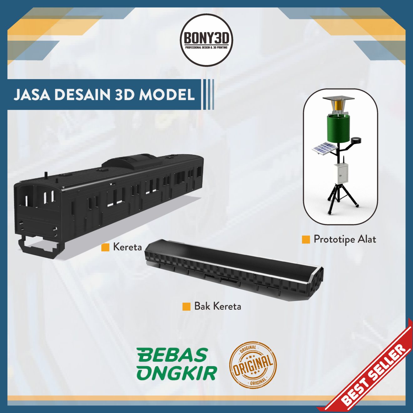 Jasa 3D Design / Membuat Desain 3D – Bony3D – Design & 3D Printing