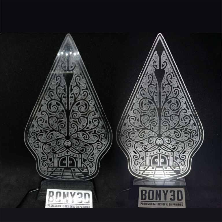 Lampu hias Akrilik Klasic Keren!!! – Bony3D – Design & 3D Printing