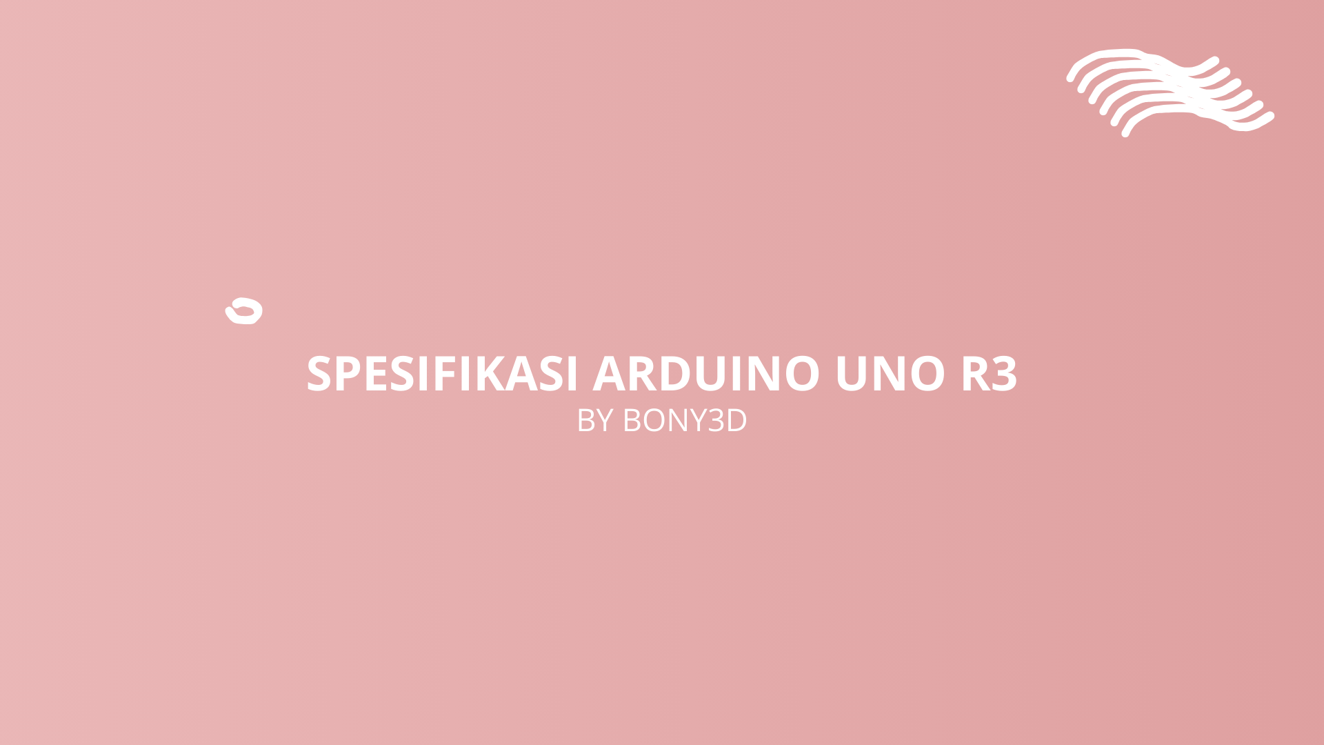 Spesifikasi Arduino UNO R3 – Bony3D – Design & 3D Printing